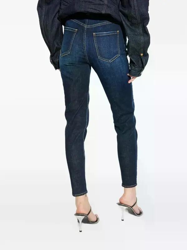 Dsquared2 Logo-plaque Jeans