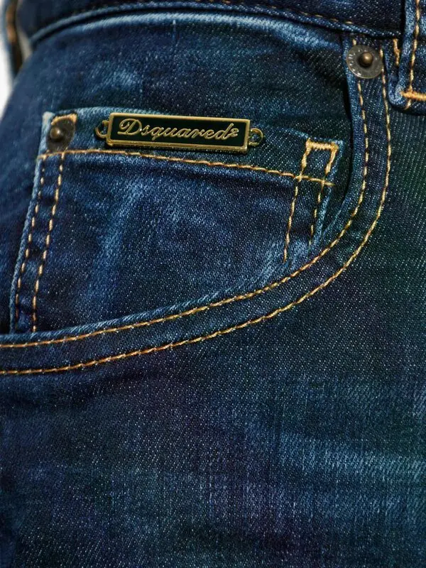 Dsquared2 Logo-plaque Jeans