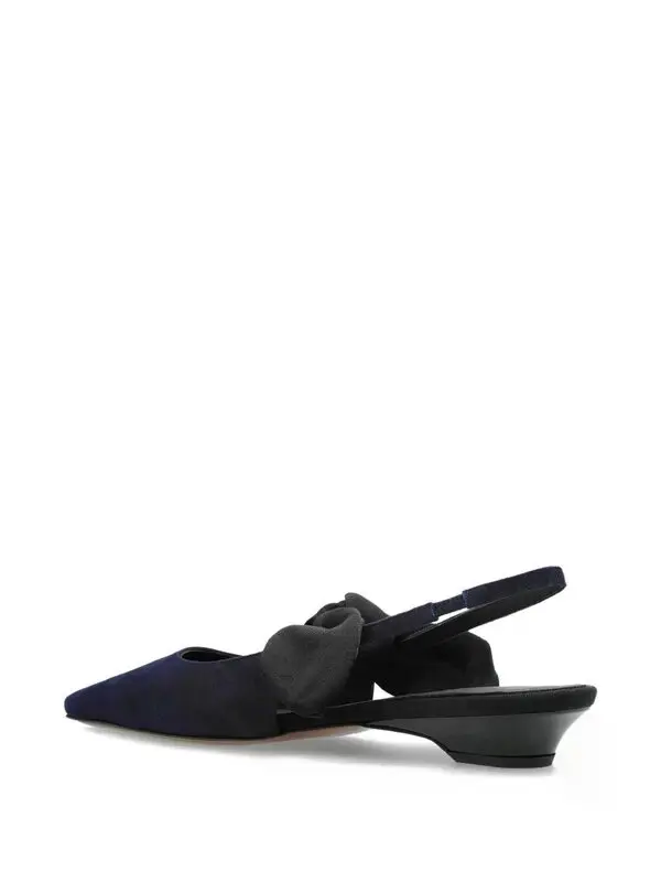 NEOUS Bow Slingback Trainers