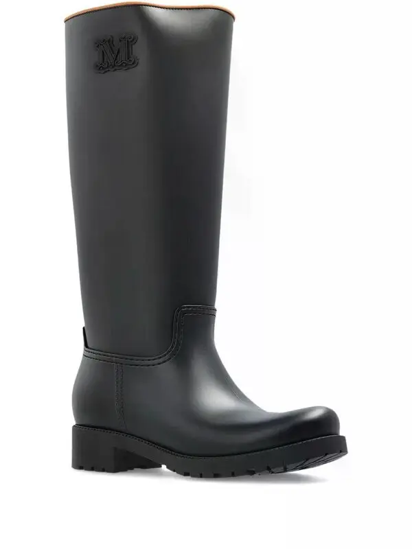 Max Mara Logo-patch Rain Boots