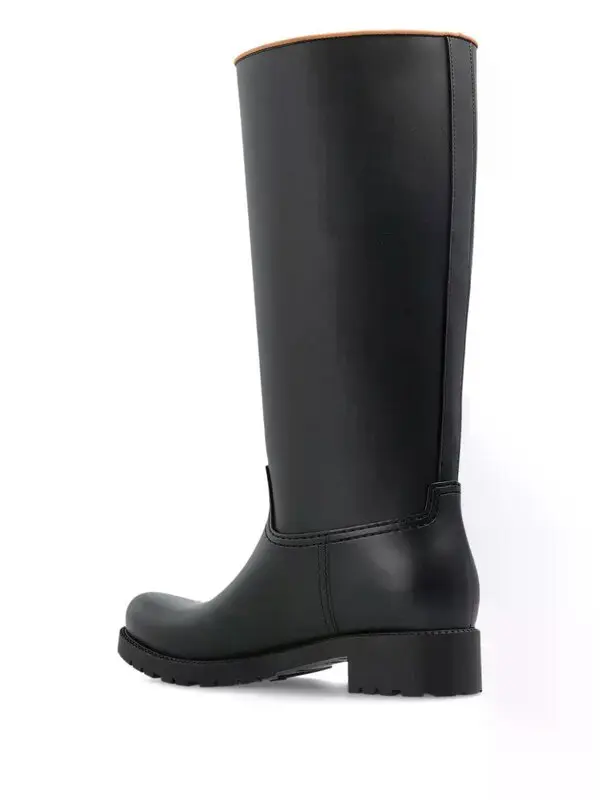 Max Mara Logo-patch Rain Boots