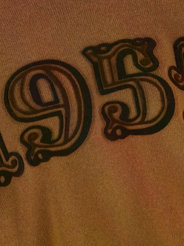 Max Mara Embroidered Wool Sweater - Brown