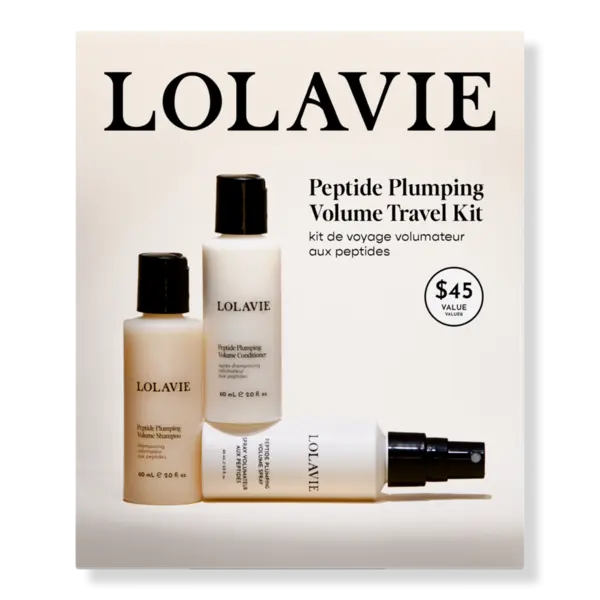 LOLAVIE Peptide Plumping Volume Travel Kit - One-color