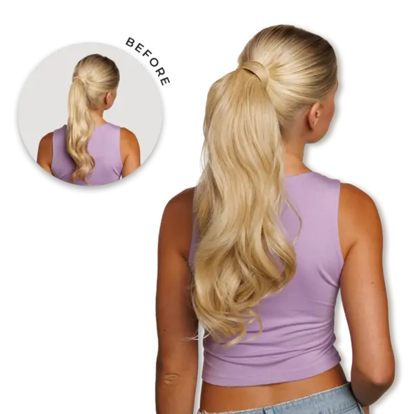 INH HAIR Jordynn Pony - Champagne Blonde
