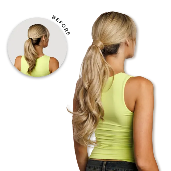 INH HAIR Jordynn Pony - Sandy Blonde