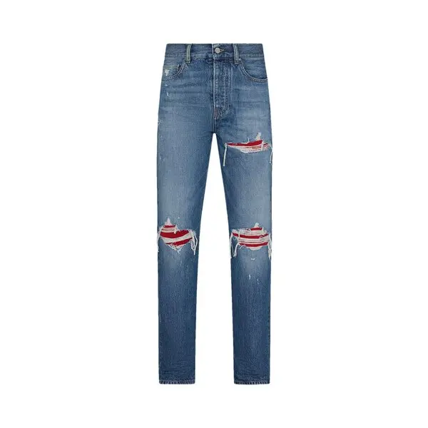 Amiri Suede Straight Mx1 Jean