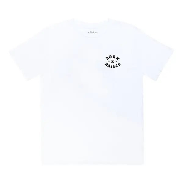 BORN X RAISED Rocker Tee - White