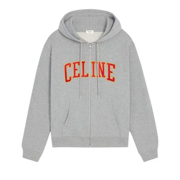 Celine Loose Zip Up Hoodie