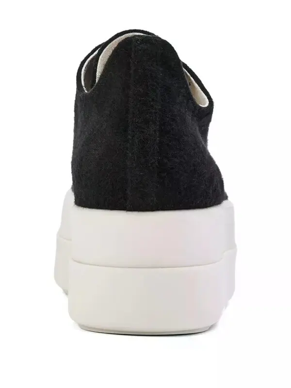 Rick Owens Double Bumper Sneakers - Black