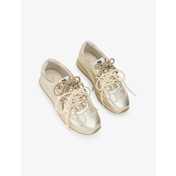Kurt Geiger Lala Leather Trainers
