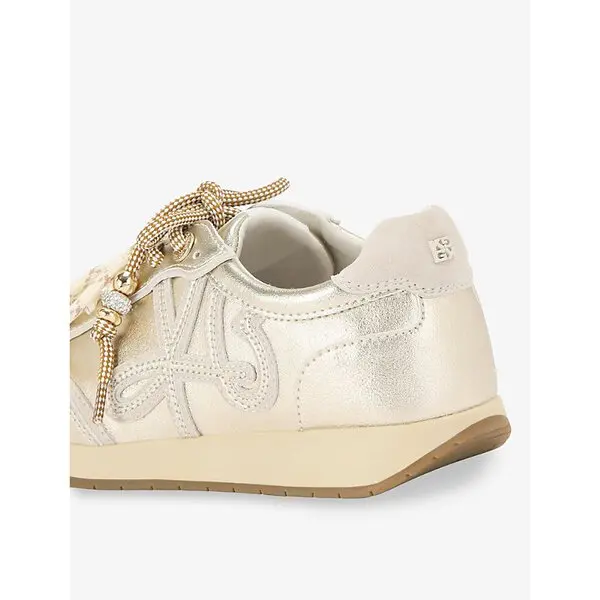 Kurt Geiger Lala Leather Trainers