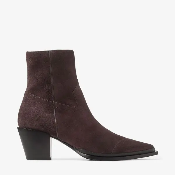 JIMMY CHOO Cece 60 Suede Ankle Boots