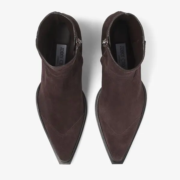 JIMMY CHOO Cece 60 Suede Ankle Boots