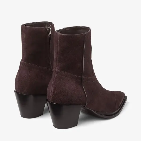 JIMMY CHOO Cece 60 Suede Ankle Boots