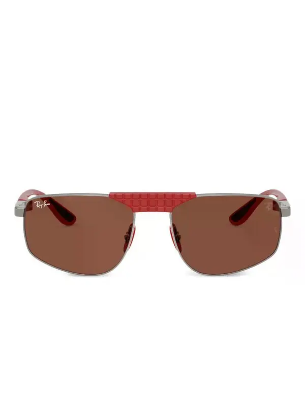 Ray-ban Geometric Sunglasses - Silver