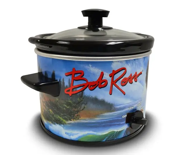 UNCANNY BRANDS Bob Ross 2-quart Slow Cooker