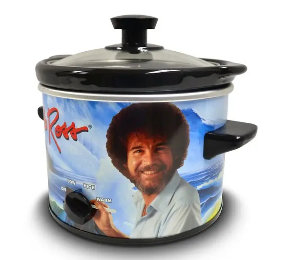 UNCANNY BRANDS Bob Ross 2-quart Slow Cooker