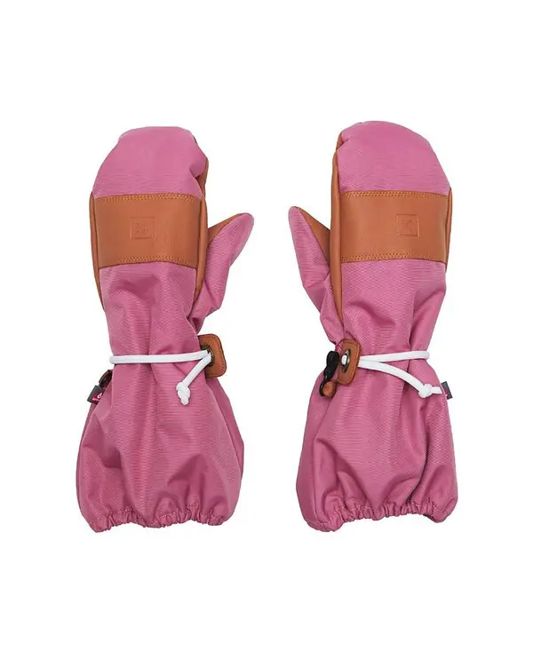 NORTHERN CLASSICS Waterproof Ski Mittens - Rose Pink