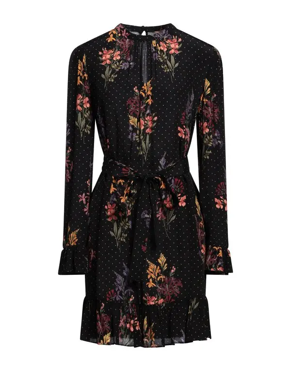 TWINSET Mini Viscose Polka-dot Flared Dress