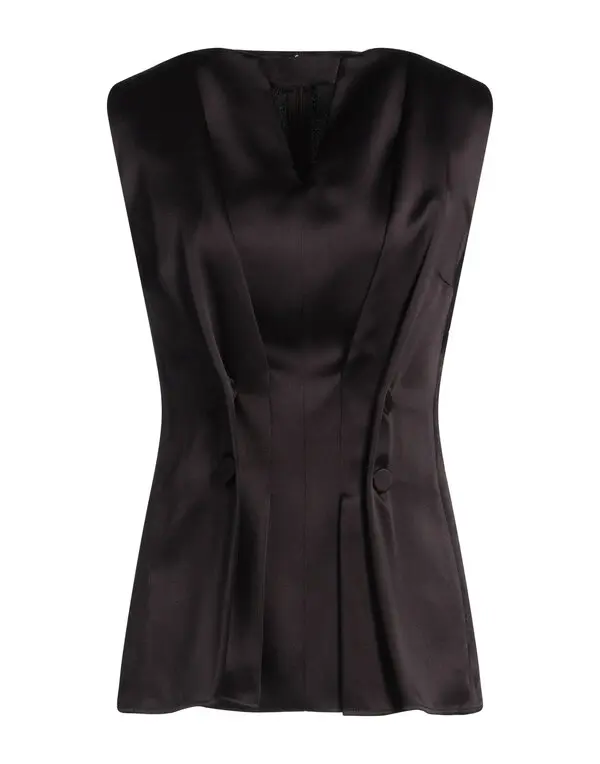 Givenchy Sleeveless V-neck Satin Top
