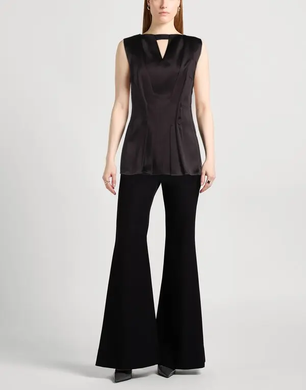 Givenchy Sleeveless V-neck Satin Top