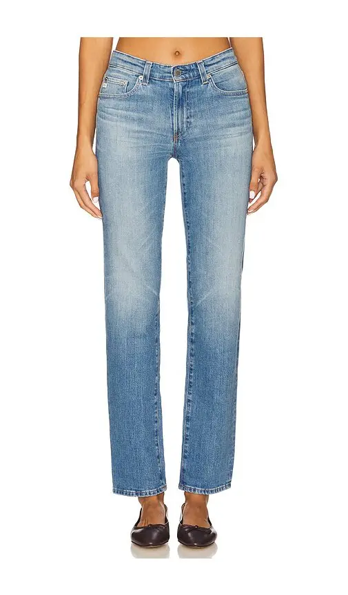 Ag Sandra Straight Jeans - 18 Years Bisou