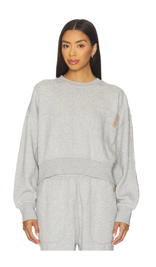 Lunya Silksweats Midweight Reversible Seamed Sweatshirt