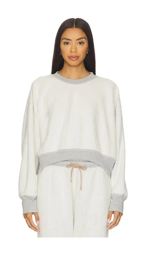 Lunya Silksweats Midweight Reversible Seamed Sweatshirt