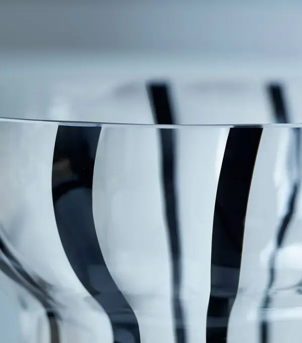 LSA INTERNATIONAL Glass Stripe Vase