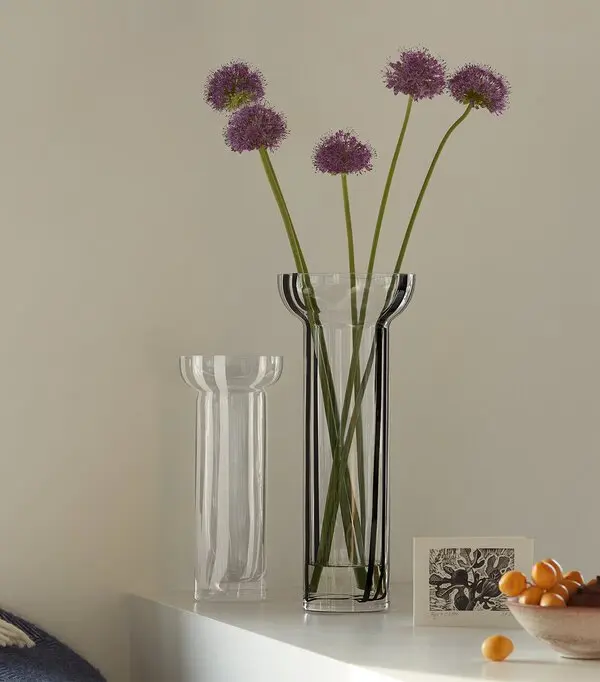 LSA INTERNATIONAL Glass Stripe Vase
