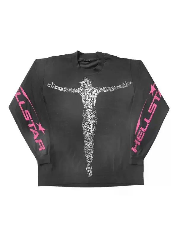 HELLSTAR Qr Christ T-shirt - Black