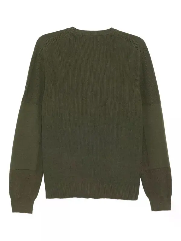 Belstaff Logo-appliqué Cotton Jumper