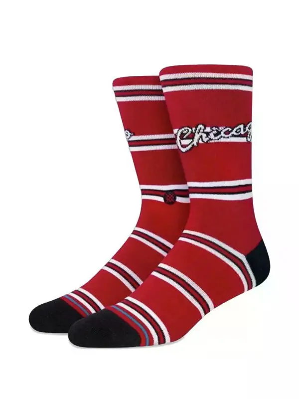 Stance X Nba Chicago Bulls Classic Socks - Red
