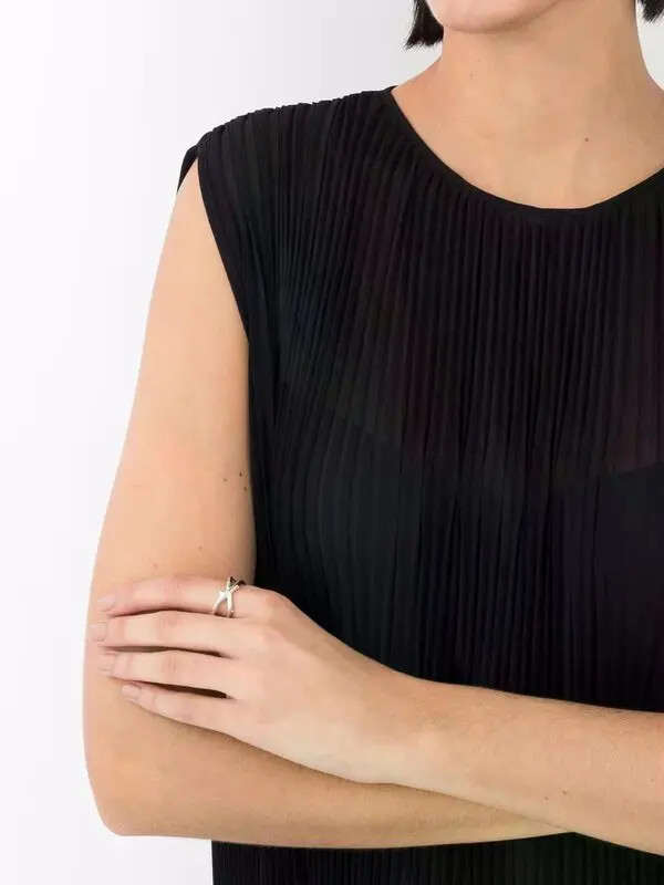 SHAUN LEANE Rose Thorn Wide Band Ring