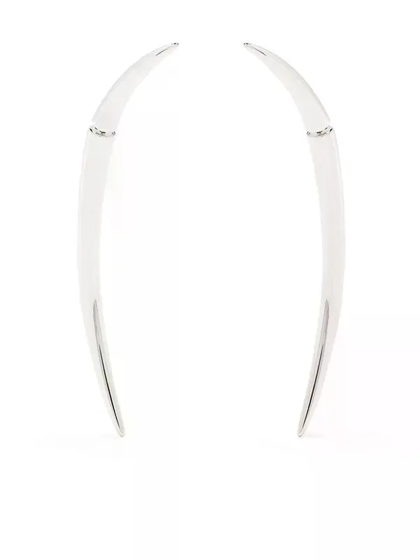 SHAUN LEANE Quill Large Earrings - Silver