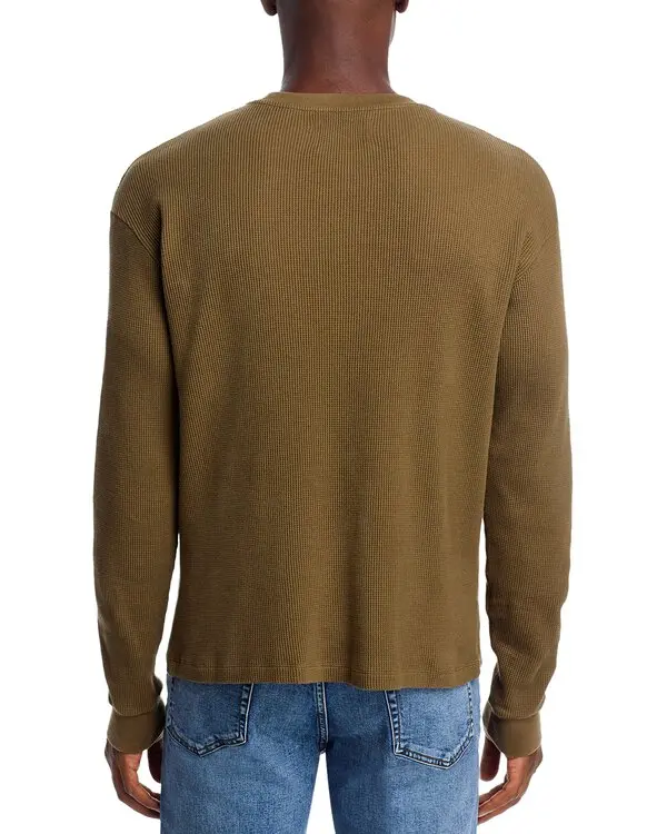 Joe's Jeans Waffle Knit Long Sleeve Tee - Beech
