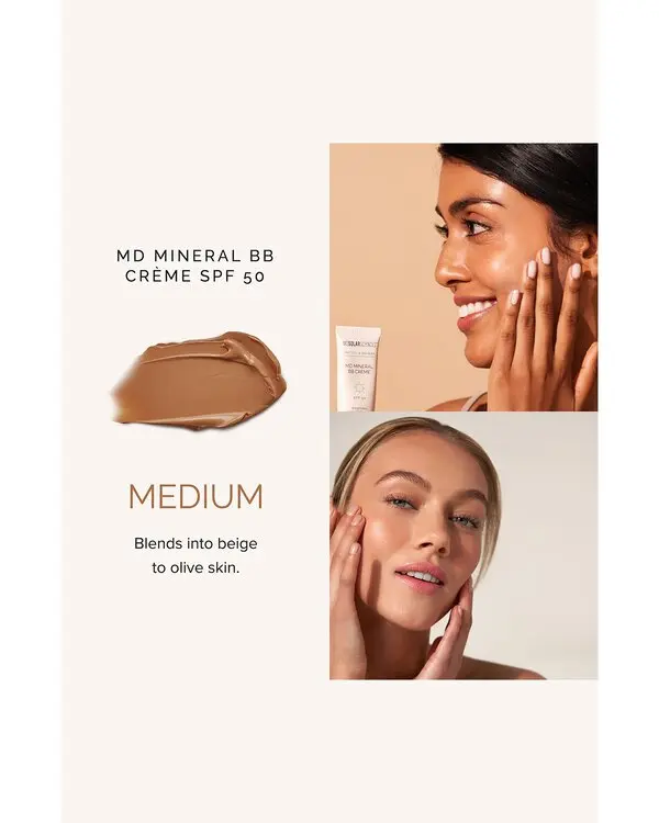 MDSOLARSCIENCES Md Mineral Bb Creme Spf 50 - Medium