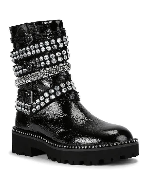 Kurt Geiger Strappy Studded Boots