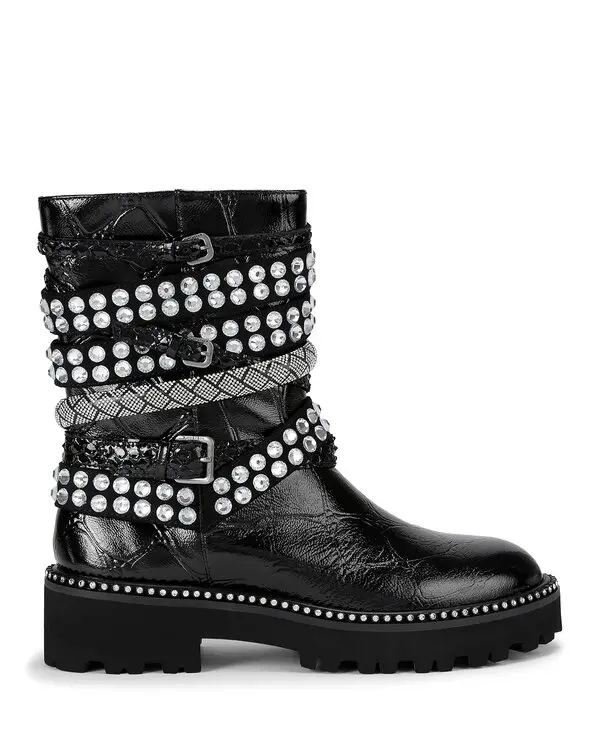 Kurt Geiger Strappy Studded Boots