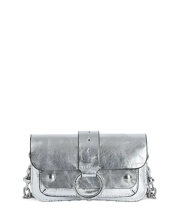 Zadig&Voltaire Kate Mini Wallet Bag - Silver