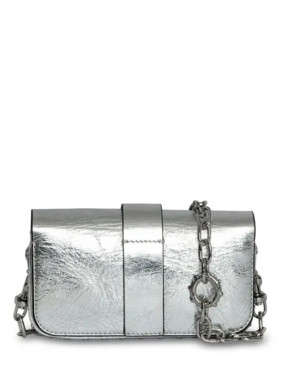 Zadig&Voltaire Kate Mini Wallet Bag - Silver