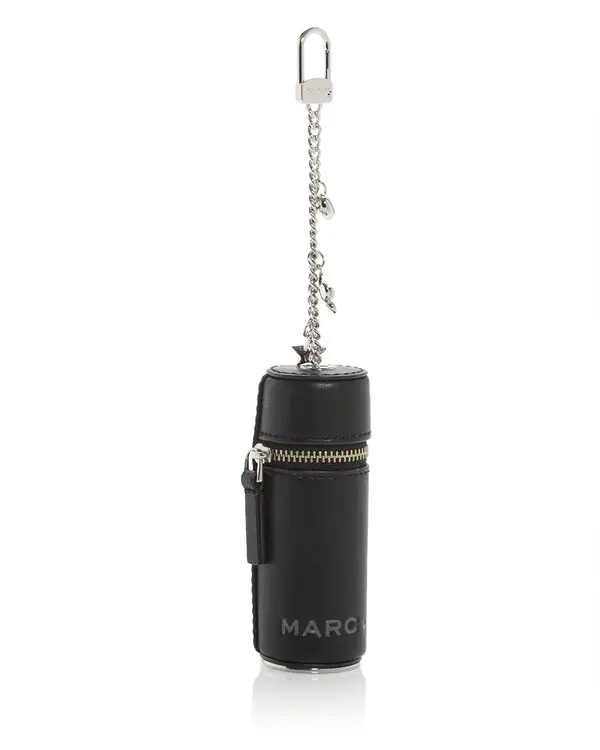 Marc Jacobs The Lipstick Leather Case Charm - Black
