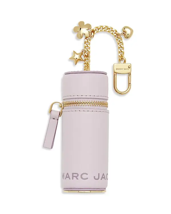 Marc Jacobs The Lipstick Leather Case Charm - Light Iris