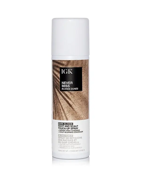IGK Never Miss Root & Scalp Touch Up Spray 2 Oz - Blonde Dunes