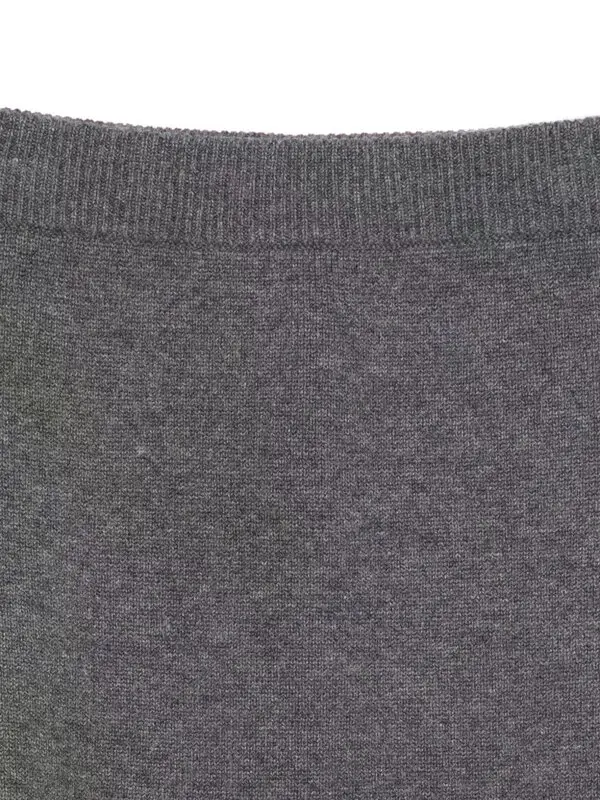 LISA YANG Ribbed Knit A-line Skirt