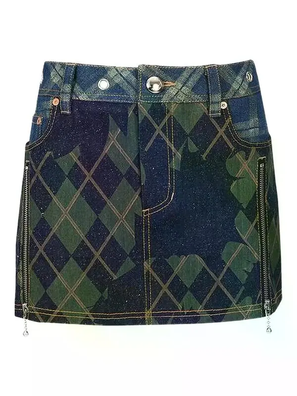 Andersson Bell Argyle-patterned Skirt