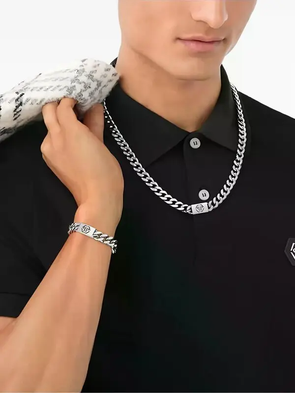 Philipp Plein Logo-plaque Bracelet