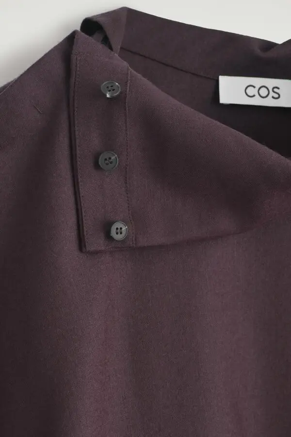 Cos Wool-flannel Top