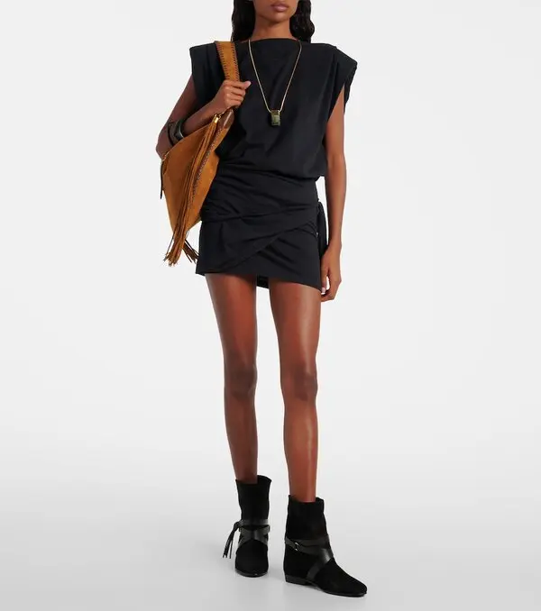 Isabel Marant Étoile Rejen Suede Ankle Boots - Black