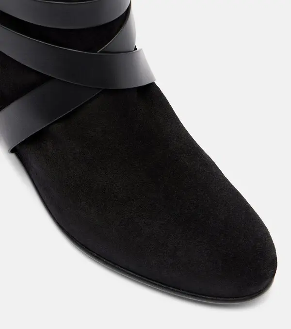 Isabel Marant Étoile Rejen Suede Ankle Boots - Black